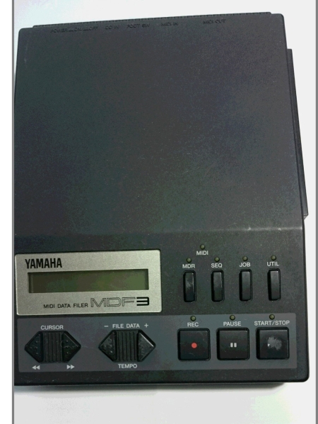YAMAHA MIDI DATA FILER MDF3(その他)｜売買されたオークション情報、yahooの商品情報をアーカイブ公開 - オークファン（aucfan.com）