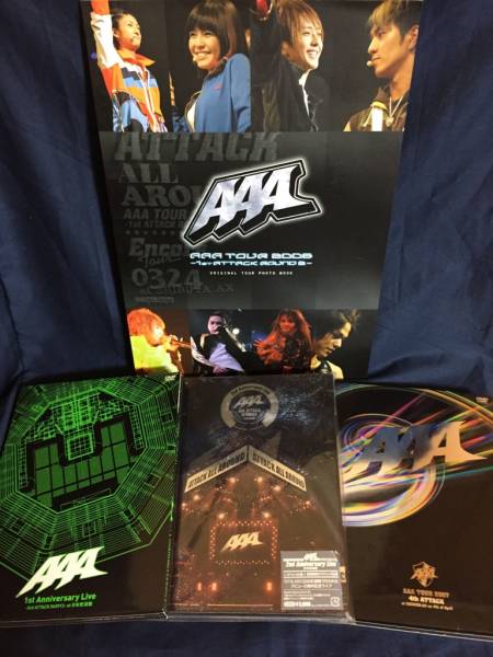 AAA ライブDVD 3本セット&フォトブック TOUR 2007 4th ATTACK他(ジャパニーズポップス)｜売買されたオークション情報、yahooの商品情報をアーカイブ公開 ...