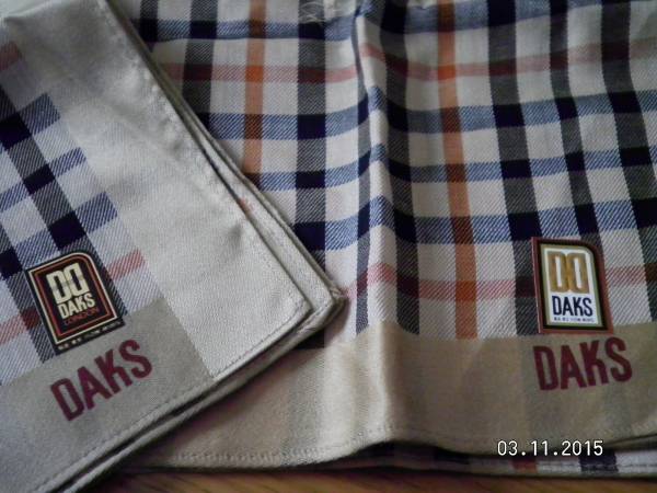 DAKS ダックス ハンカチ 定番チエック 2枚セット(男性用)｜売買されたオークション情報、yahooの商品情報をアーカイブ公開 - オークファン（aucfan.com）