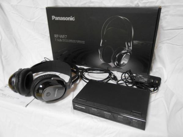パナソニック7.1chワイヤレスヘッドホン Panasonic RP-WF7-K(パナソニック)｜売買されたオークション情報、yahooの商品 ...