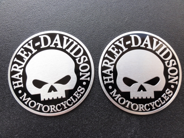 ハーレーダビッドソン スカル アルミステッカー2枚 A08(ハーレーダビッドソン用)｜売買されたオークション情報、yahooの商品情報をアーカイブ公開 - オークファン（aucfan.com）