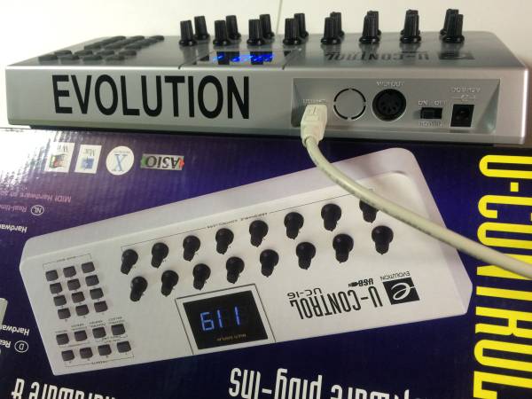 EVOLUTION UC-16 USB MIDI コントローラー M-AUDIO JAPAN(MIDIキーボード、コントローラー)｜売買されたオークション情報、yahooの商品情報をアーカイブ ...