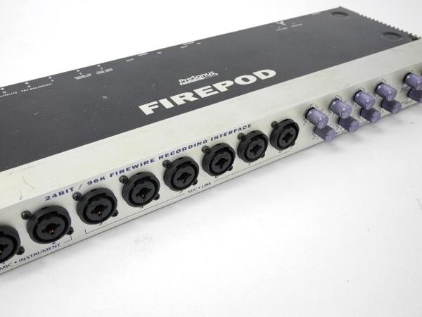 ProSonus FIREPOD 8chマイクプリオーディオインターフェース1013(オーディオインターフェース)｜売買されたオークション情報 ...