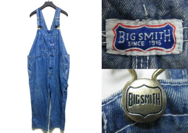 ビンテージUSA古着BIG SMITHオーバーオールCARHARTTビッグスミス(オーバーオール)｜売買されたオークション情報、yahooの ...