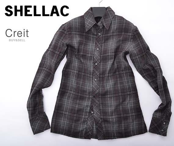 Q3 SHELLAC シェラック シャツ size46 グレーチェック柄 お兄系(トップス)｜売買されたオークション情報、yahooの商品情報をアーカイブ公開 - オークファン（aucfan.com）