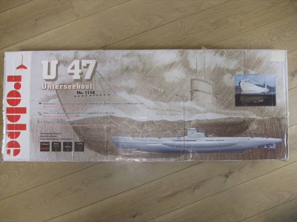 Uーボート 潜水艦 ROBBE U-47 R/C SUBMARINE BUILD 1/40(船、ボート)｜売買されたオークション情報 ...
