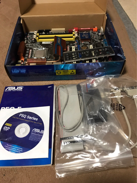 ASUS P5Q-E LGA775 P45+ICH10R CPU E8500 付(ASUSTeK)｜売買されたオークション情報、yahooの商品情報をアーカイブ公開 - オークファン ...