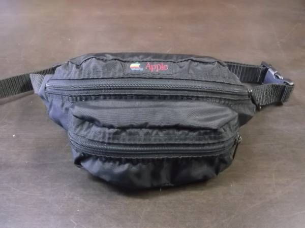 アップル ノベルティグッズ West Ridge Designs ウエストバッグ Apple Computer レインボーロゴ(ウエストバッグ ...