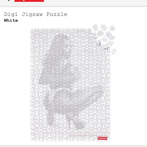 国内正規品2017ss supreme Digi jigsaw puzzle ジグソーパズル(シュプリーム)｜売買されたオークション情報、yahooの商品情報をアーカイブ公開 - オークファン ...