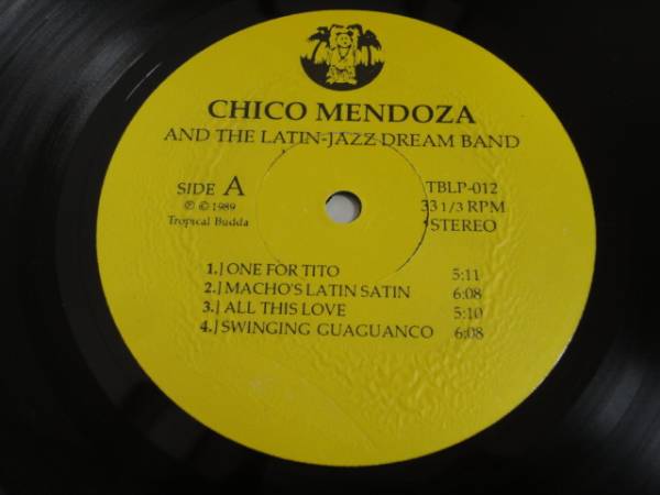 試聴可 オリジナル Chico Mendoza and The Latin-Jazz Dream Band Ocho / MURO オルガン ...