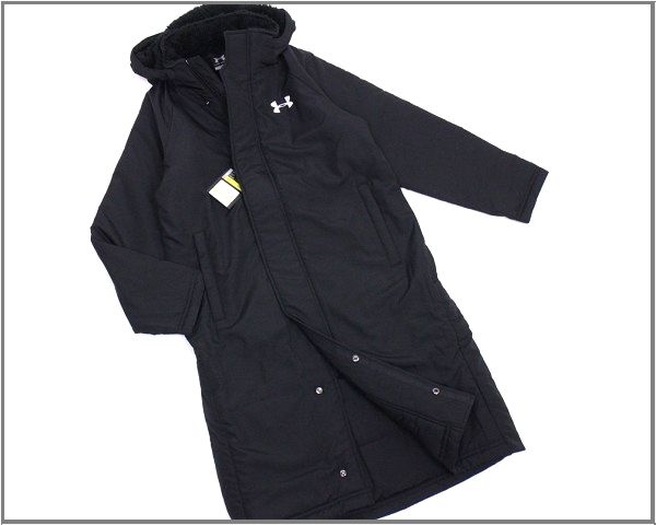 アンダーアーマー UA ユース ベンチボアコート YSM 125 135 UNDER ARMOUR 黒 NI38(コート)｜売買された ...