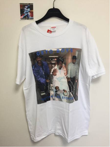 Supreme x Rap-A-Lot Records 半袖フォトTシャツ 2017年春夏コレクション ステッカー付き 即 モデル サイズL ...