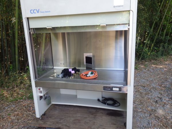 a765 日立 HITACHI PCV型 CCV-1300E クリーンベンチ バイオクリーンベンチ PCV Clean Bench(環境測定器 ...