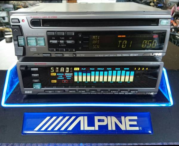 アルパイン CDA-7845J TDA-5645 CD テープ イコライザー グライコ 旧車 ALPINE(アルパイン)｜売買されたオークション情報、yahooの商品情報をアーカイブ公開 ...