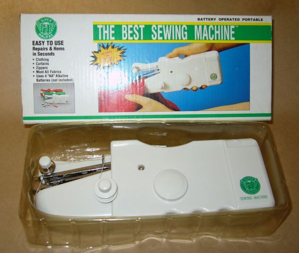 電動 ポータブル ハンディ ミシン Super Halifax portable sewing machine As Seen On TV ...