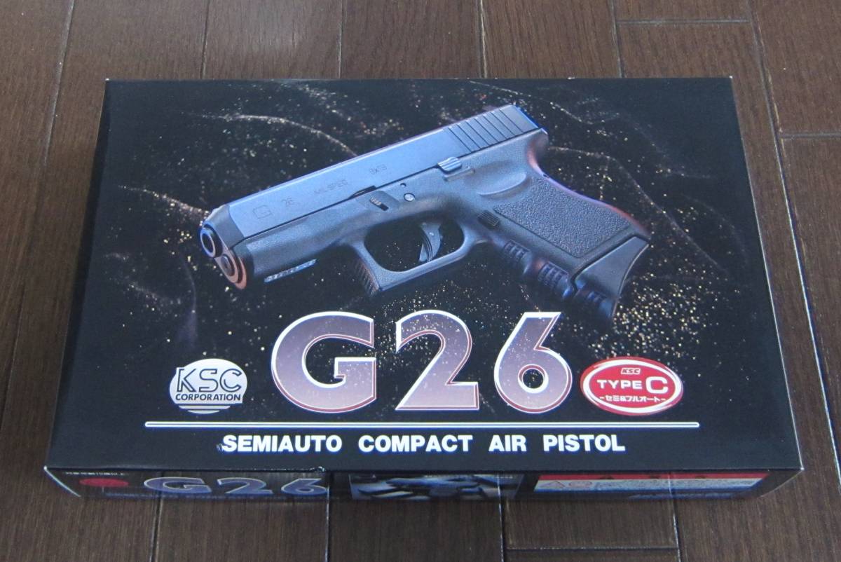 KSC GLOCK G26C(ガスガン)｜売買されたオークション情報、yahooの商品情報をアーカイブ公開 - オークファン（aucfan.com）