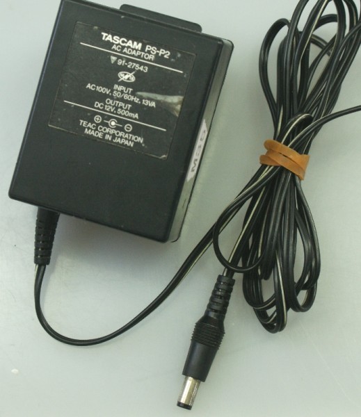 ACアダプター TASCAM PS-P2 純正汎用アダプター DC12V 500mA(変圧器、アダプター)｜売買されたオークション情報、yahooの商品情報をアーカイブ公開 - オークファン ...