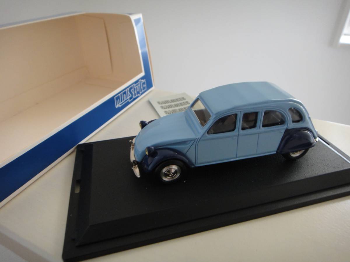 シトロエン CITROEN 2CV リムジン ミニカー MINI STYLE 1/43 GAULOISES ゴロワーズ ユニーク ...