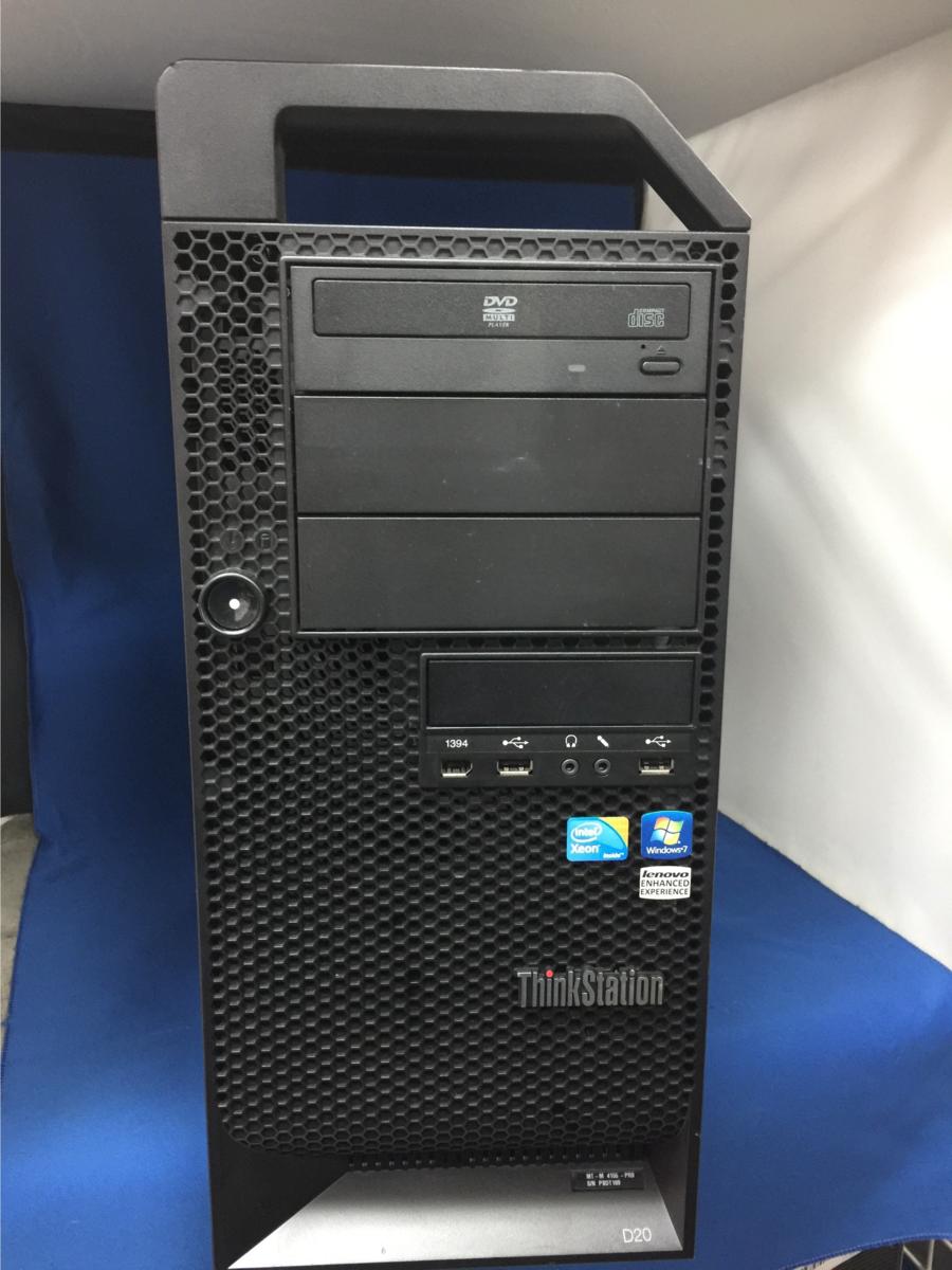 Lenovo ThinkStation D20 CPU:Xeon X5672 3.20Ghz RAM:12GB HDD：500G×2 ...