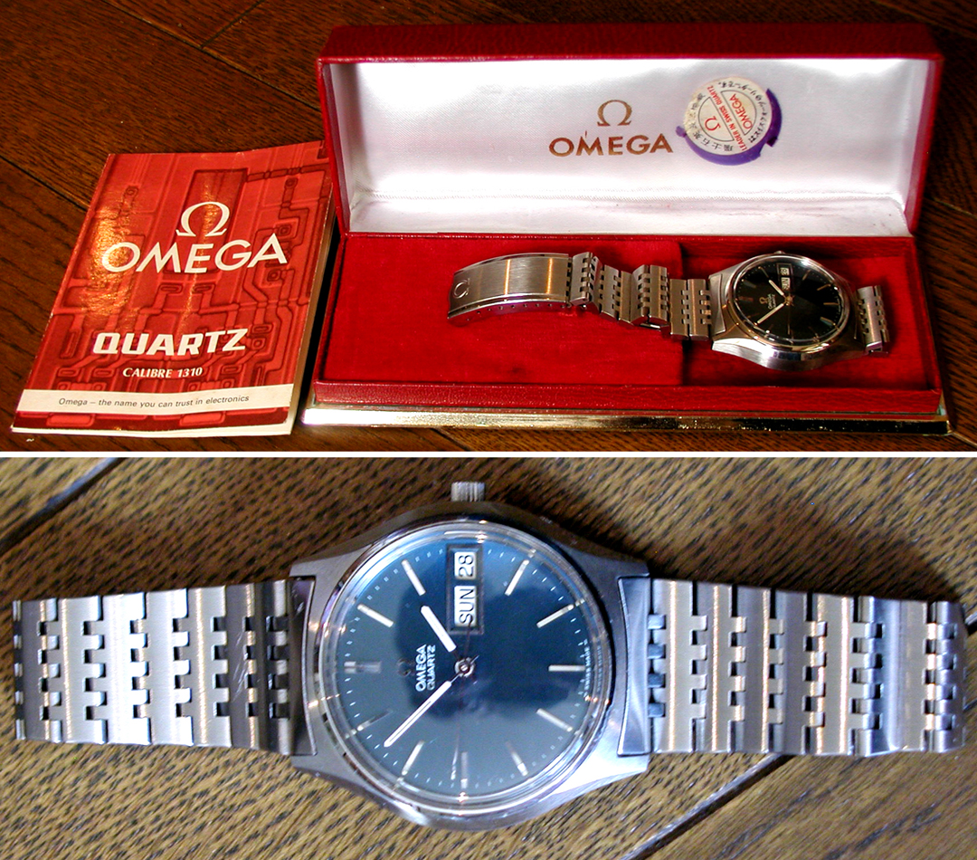 オメガ ビンテージクオーツ OMEGA QUART CALIBRE 1310 超(3針＋カレンダー)｜売買されたオークション情報、yahooの ...
