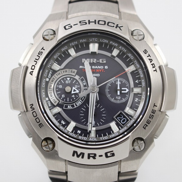 カシオ G-SHOCK MR-G ソーラー電波 アナログ ステンレスモデル MRG-8150-1AJF いおき質店(MR-G)｜売買された ...