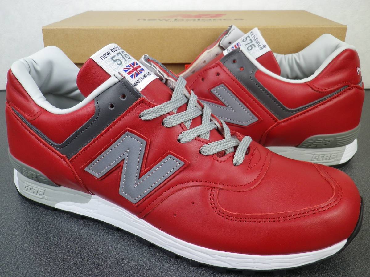 2017年 UK製 国内正規品 ニューバランス東京購入 New Balance M576 RED レッドフルレザー Made In ...