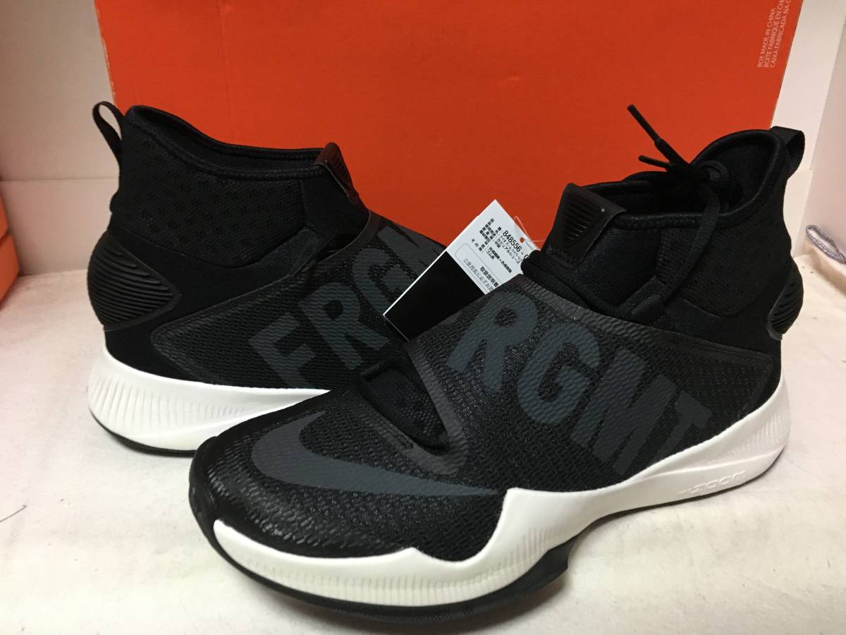 NIKE LAB FRAGMENT DESIGN ZOOM HYPERREV 2016 黒 BLACK 28.5cm US10.5 10 11 NIKELAB ラボ 藤原ヒロシ og 1 ...