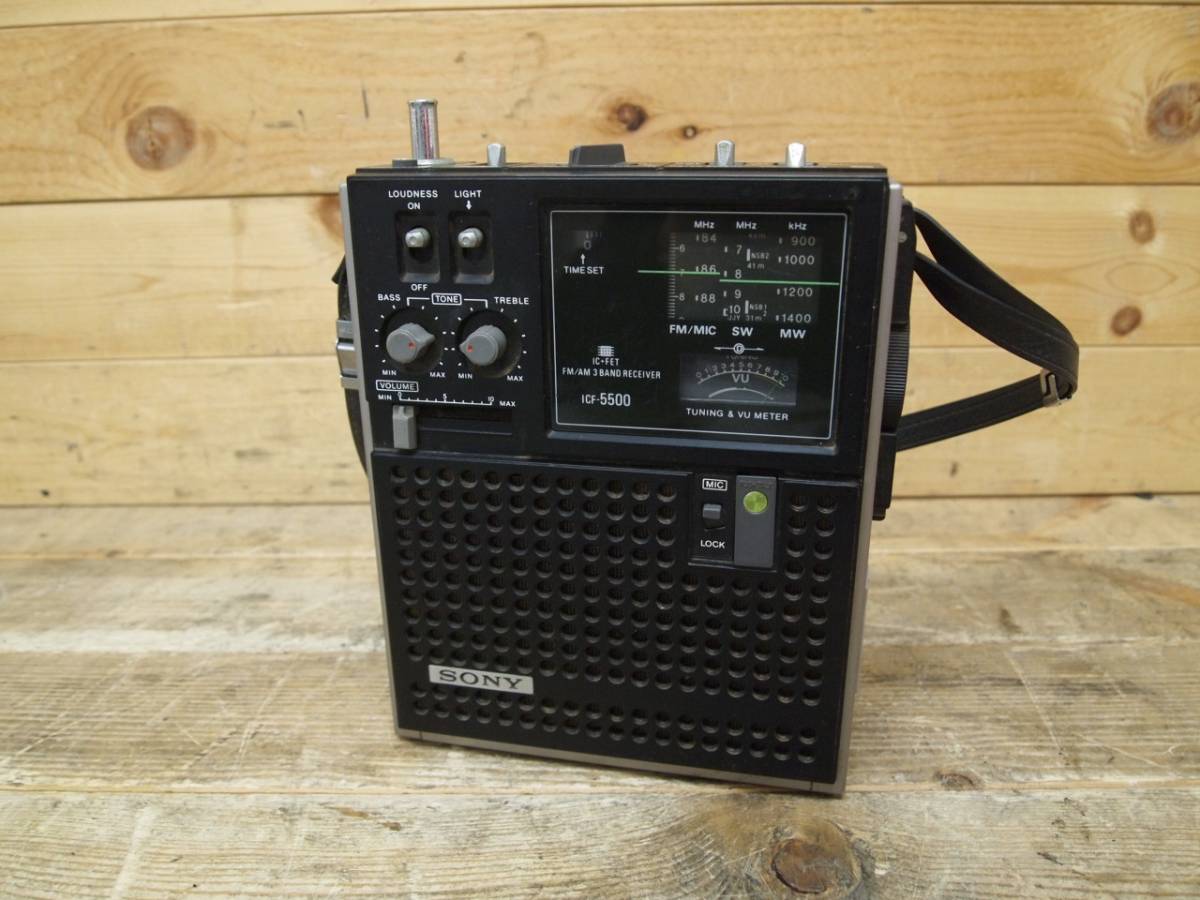 SONY ソニー ICF-5500 スカイセンサー BCLラジオ(アンティーク)｜売買されたオークション情報、yahooの商品情報をアーカイブ公開 - オークファン（aucfan.com）
