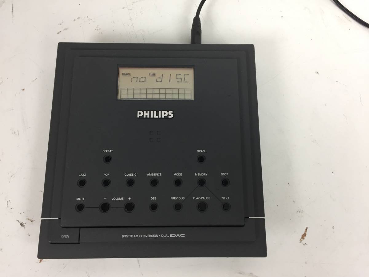 PHILIPS/フィリップス AZ6829 ポータブルCDプレーヤー リモコン 電源アダプター 極(CDプレーヤー)｜売買されたオークション ...