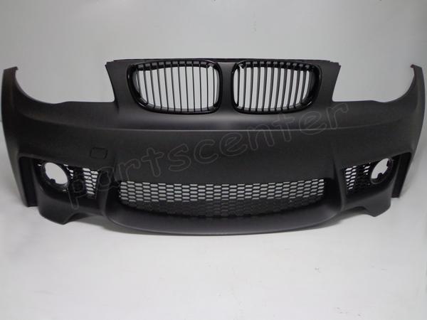 BMW E81 E82 E87 E88 ノーマル → M1 フロント バンパー 51110033550 51110036219 ...