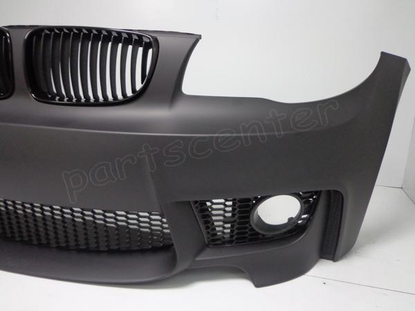 BMW E81 E82 E87 E88 ノーマル → M1 フロント バンパー 51110033550 51110036219 ...