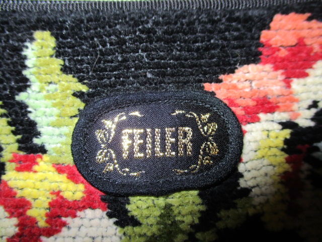FEILERフェイラー ハンドバッグ/黒花柄/シュニール織ドイツ/小ぶり(フェイラー)｜売買されたオークション情報、yahooの商品情報をアーカイブ公開 - オークファン（aucfan.com）