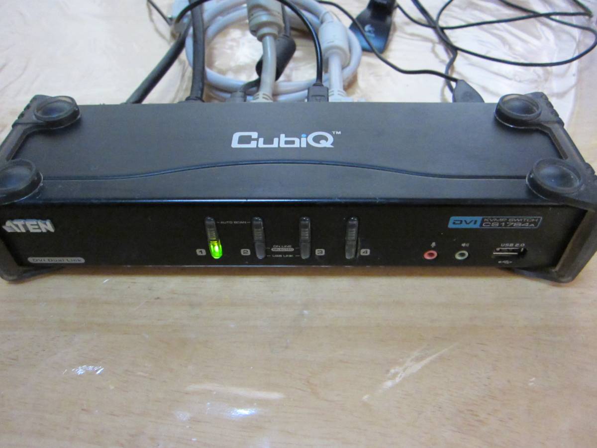 ATEN 4ポート デュアルリンク DVI対応 KVMPスイッチ CS1784A cs1784a cubiq(CPU切替器)｜売買された ...