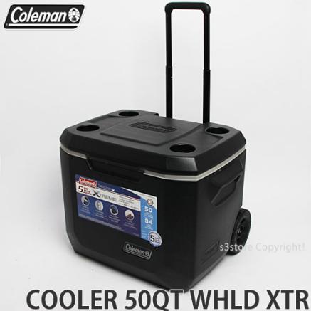 1円 COLEMAN 50QT XTR 5 WHEEL COOLER エクストリーム 5 ウィール クーラー コールマン 保冷 クーラー ...