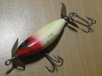 OLD Heddon 140 S.O.S. Wounded Minnow RH ヘドン SOSウンデッドミノー(スイッシャー)｜売買されたオークション情報、yahooの商品情報をアーカイブ公開 ...