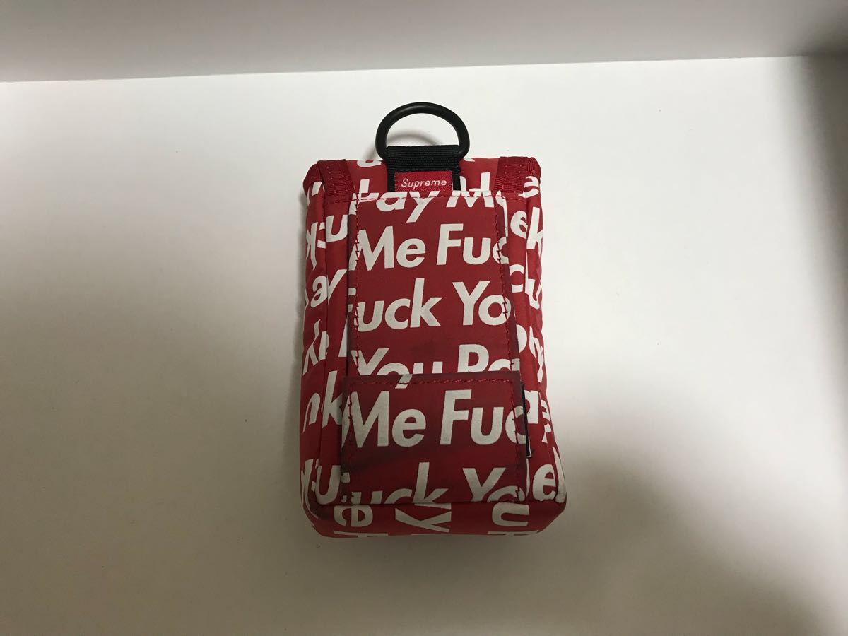 12AW 国内正規品 SUPREME 超 PORTER Camera iPhone Case Red Mobile 赤 ポーター 吉田カバン ...