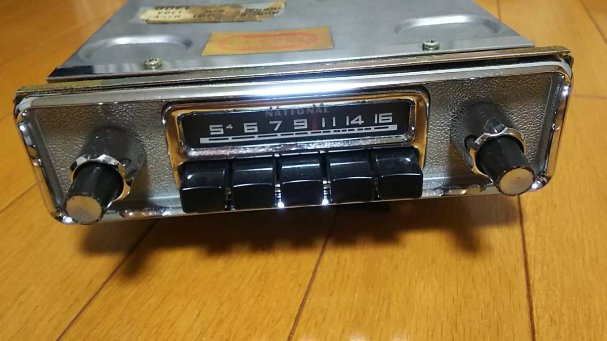 VW 空冷ビートル タイプ1 純正ラジオ ナショナル NATIONAL AM 68s(フォルクスワーゲン用)｜売買されたオークション情報、yahooの商品情報をアーカイブ公開 - オークファン ...