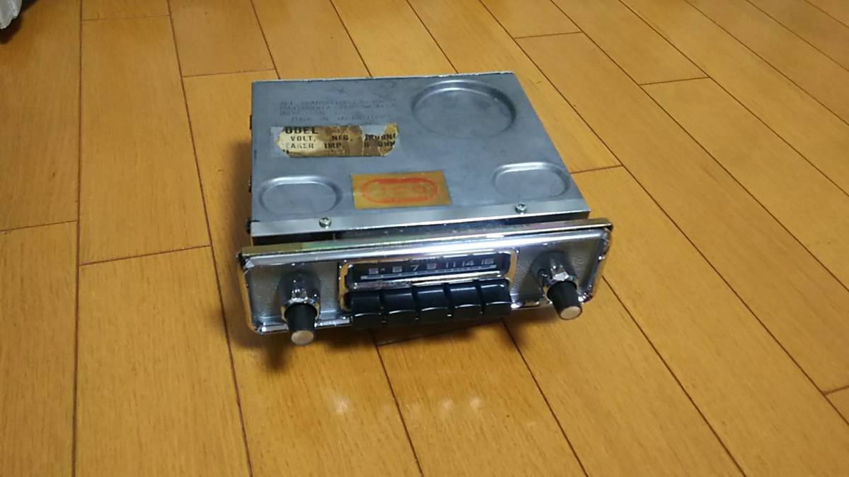 VW 空冷ビートル タイプ1 純正ラジオ ナショナル NATIONAL AM 68s(フォルクスワーゲン用)｜売買されたオークション情報、yahooの商品情報をアーカイブ公開 - オークファン ...