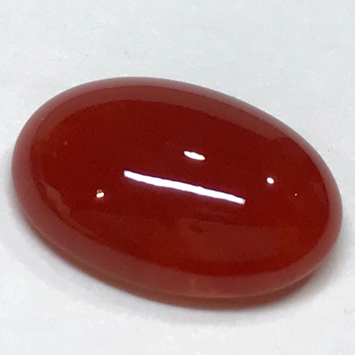 天然血赤本珊瑚 5.189ct 14.50×10.52mm ソーティング付 ルース 裸石 宝石 jewelry ジュエリー coral コーラル 本サンゴ オーバル(コーラル、サンゴ)｜売買さ ...