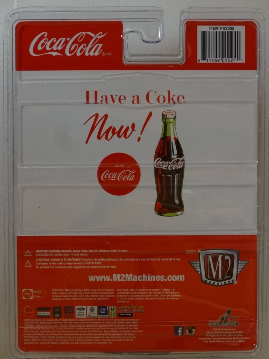 COCA COLA コカコーラ COKE / '1956 FORD F-100 TOW TRUCK / 1:64 / M2 MACHINES ...