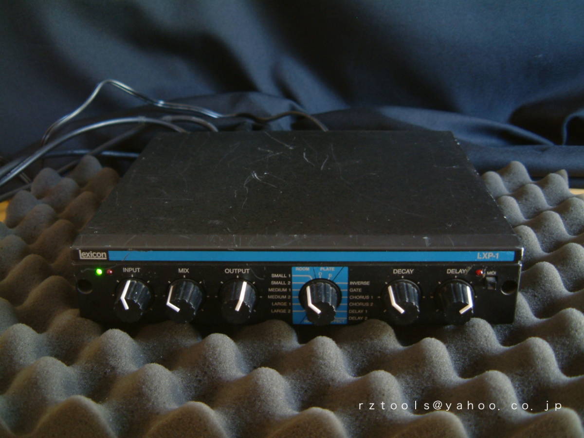 名機 LEXICON LXP-1 レキシコン リバーブ USA製(エフェクター)｜売買されたオークション情報、yahooの商品情報をアーカイブ公開 - オークファン（aucfan.com）