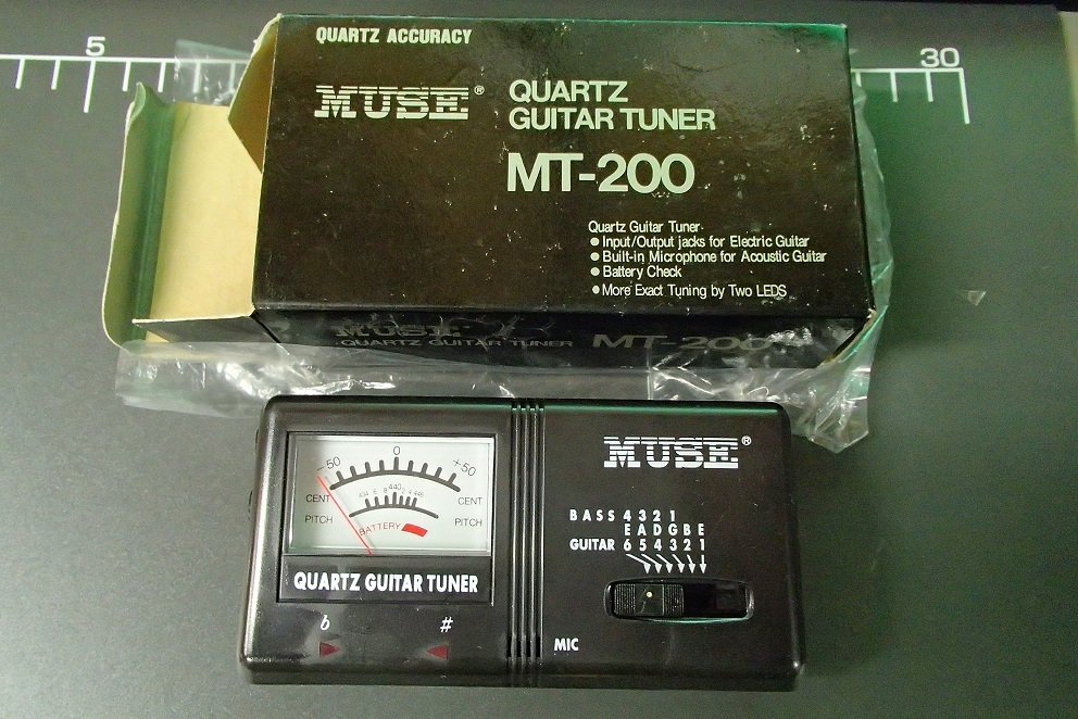 MUSE クオーツギターチューナー MT-200 み(チューナー)｜売買されたオークション情報、yahooの商品情報をアーカイブ公開 ...