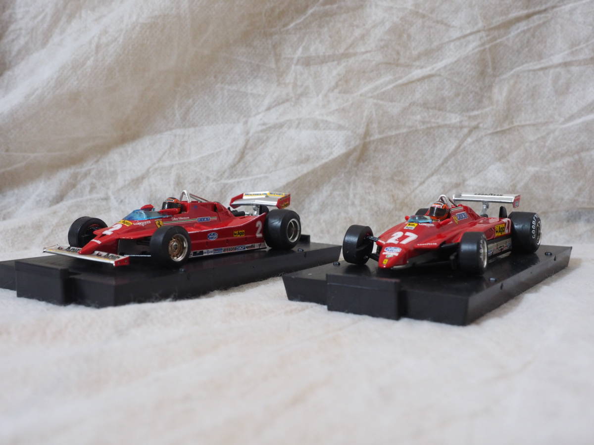 Ferrari 126C 1980 Prova Imora & 126C2 turbo 1982 San Marino G ...
