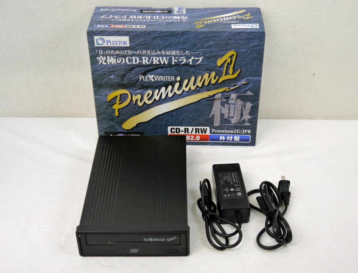 OM 品 PLEXTOR Premium2U/JPB 外付け型 CD-R/RWドライブ プレクスター(外付けCD-R/RWドライブ)｜売買されたオークション情報、yahooの商品情報を ...