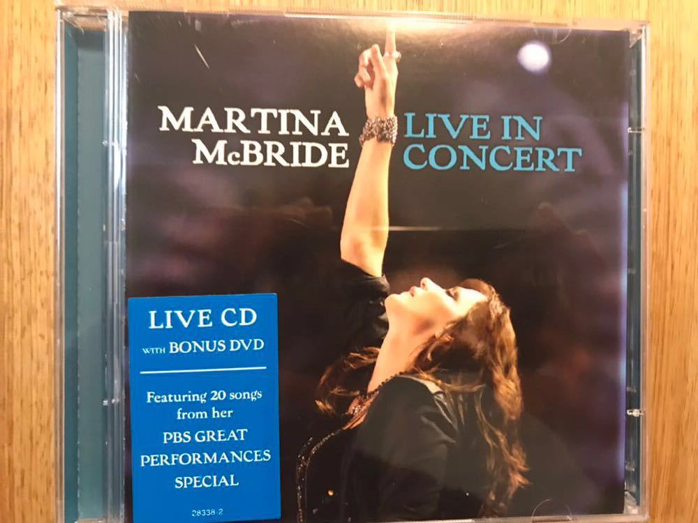 CD + DVD MARTINA McBRIDE / LIVE IN CONCERT(フォーク & カントリー)｜売買されたオークション情報 ...