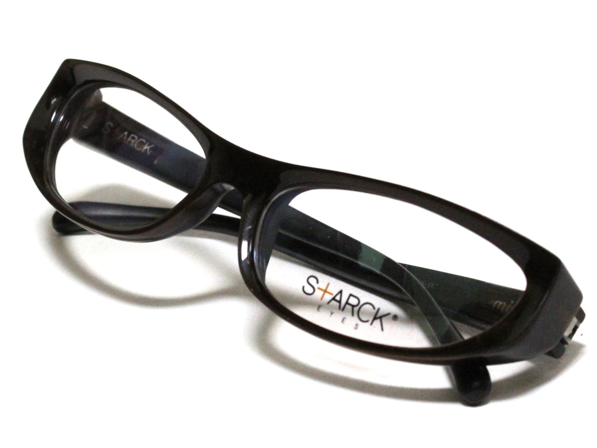 アランミクリ スタルクアイズ alain mikli STARCK BIOCITY P0316 日本製 メガネ／眼鏡 ブラウン(フルリム ...