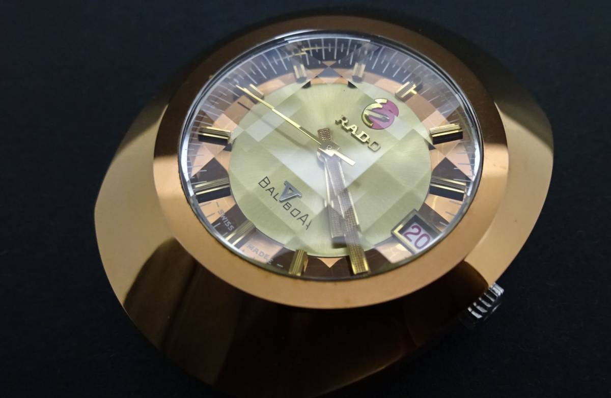 RADO BALBOA / ラドー バルボア メンズ 腕時計 自動巻 カットガラス 11-105A(ラドー)｜売買されたオークション情報 ...