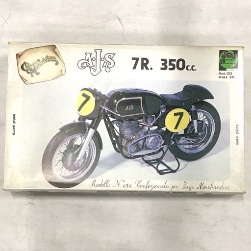 1円 PROTAR MICRO MODELLI PROVINI AJS 7R 350cc バイク オートバイ プラモデル 1:9 未組立 ...