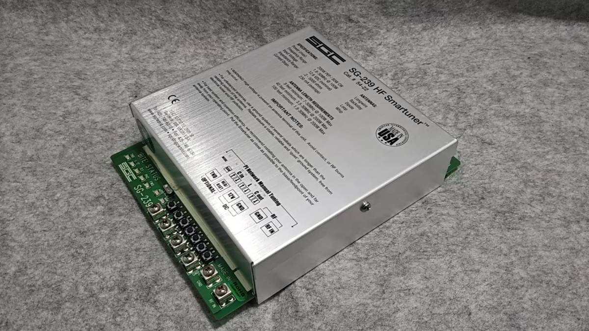 SGC SG-239 スマートチューナー オートアンテナチューナー ATU 本体のみ(アクセサリ)｜売買されたオークション情報、yahooの ...
