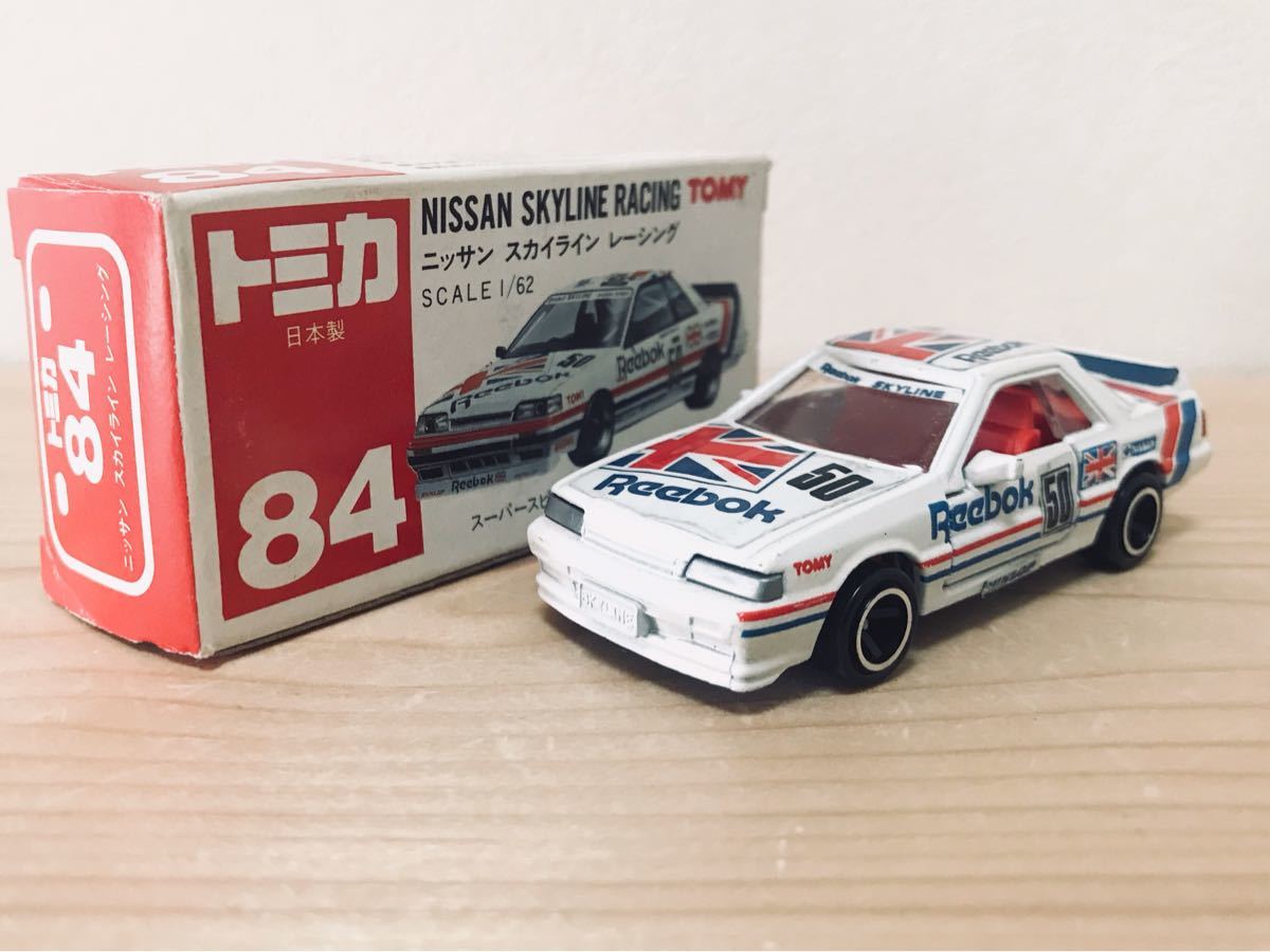 トミカ #84 日産 スカイライン レーシング R31 リーボック NISSAN SKYLINE RACING Reebok #50(乗用車 ...